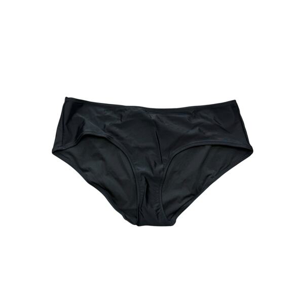 aerie | Swim | New Aerie Black Bikini Bottoms Women L Swim Full ...